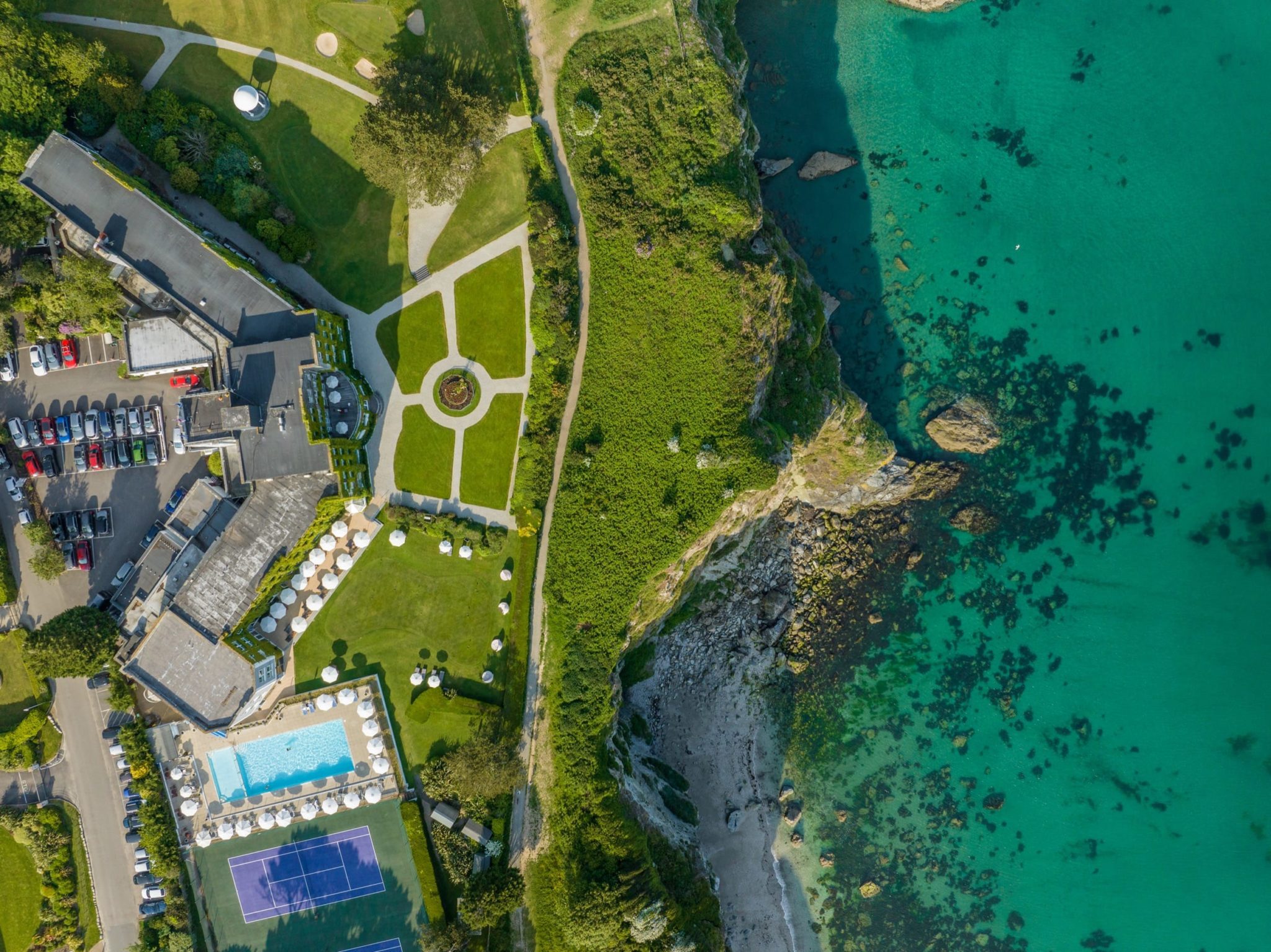 Aerial Photography Cornwall - Brend Hotels - Panoptic Motion