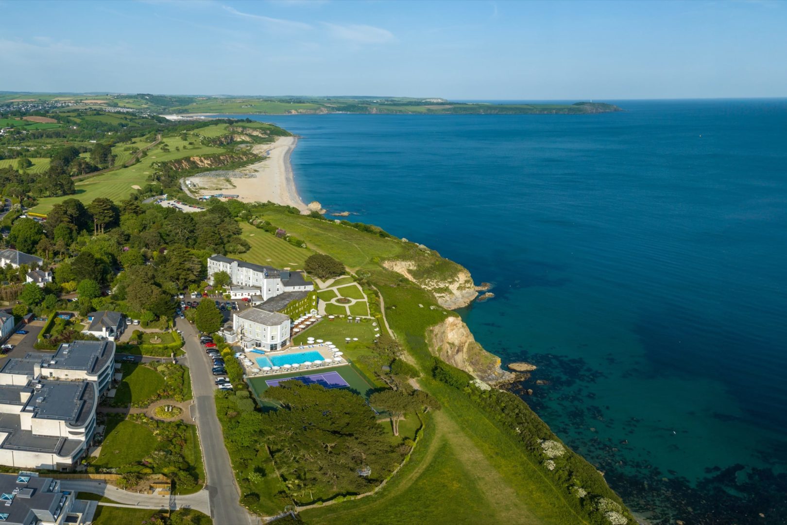 Aerial Photography Cornwall - Brend Hotels - Panoptic Motion