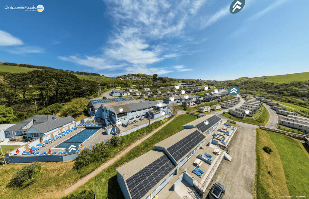 Woolacombe Sands Holiday Park Aerial Guide - Panoptic Motion